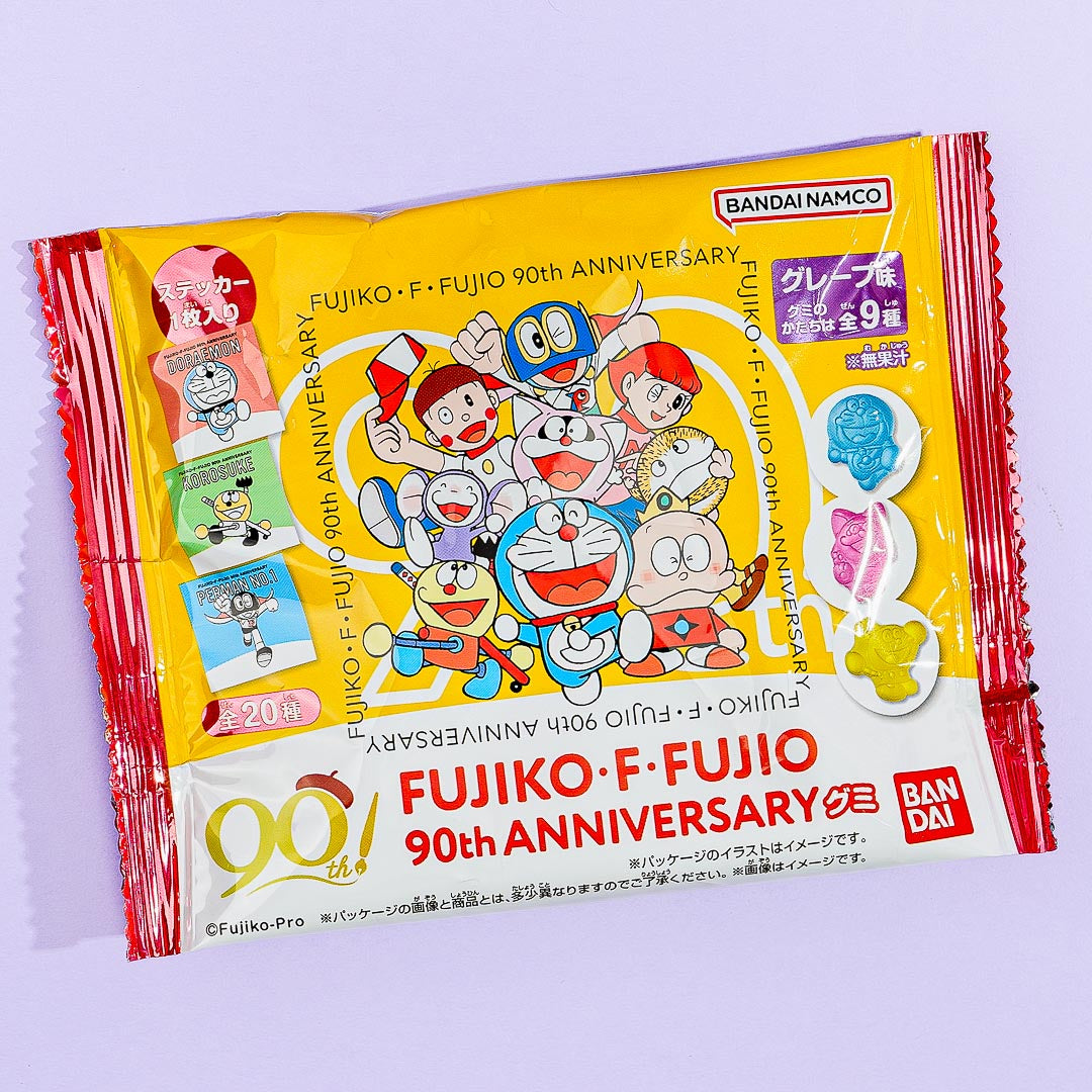 FUJIKO F. FUJIO 90th Anniversary Gummy With Sticker – Japan Candy Store