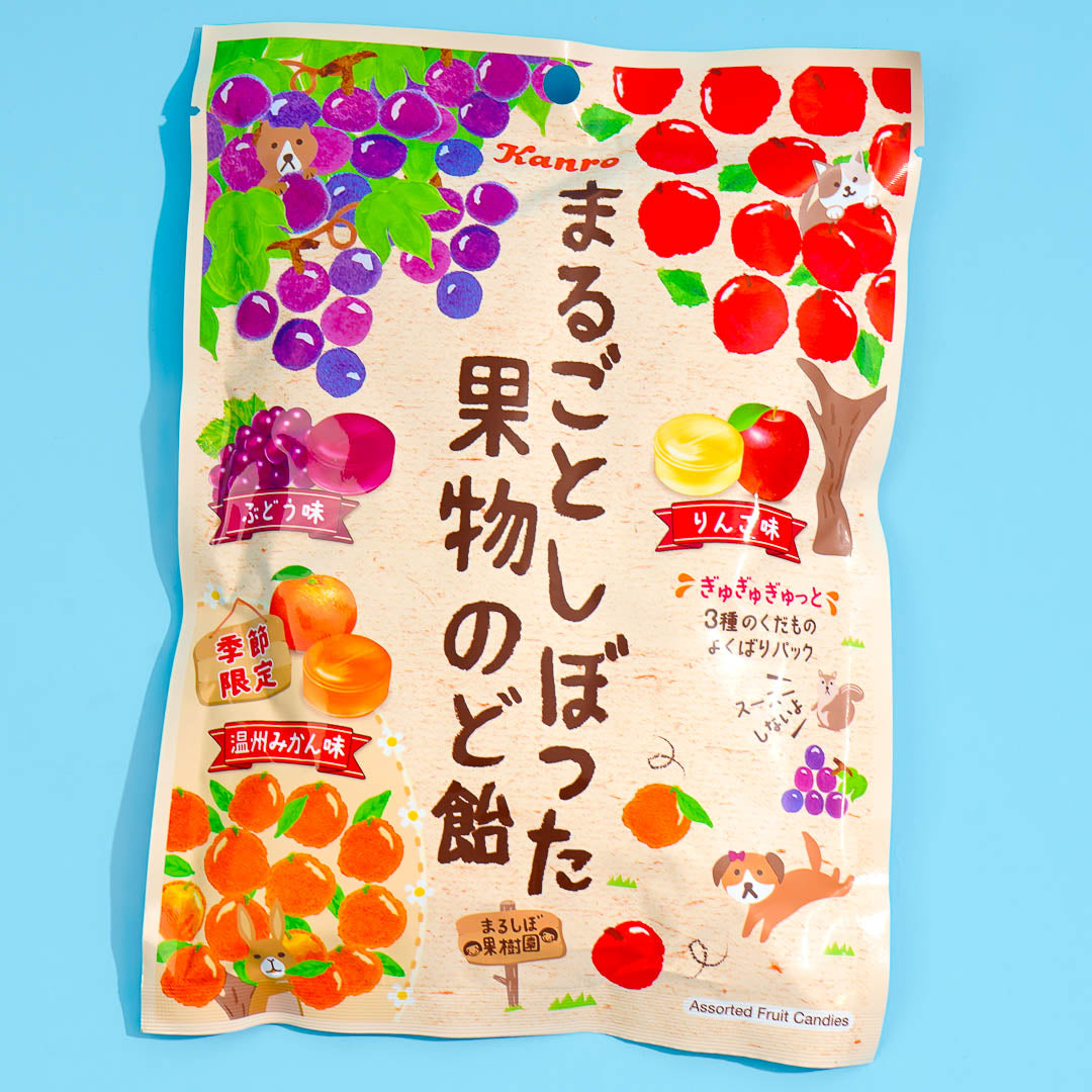 Kanro Whole Squeezed Throat Candy - Fruit Mix – Japan Candy Store