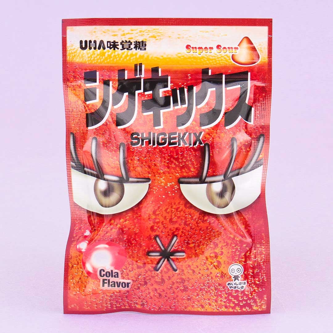 UHA Shigekix Super Sour Gummy Drops - Cola – Japan Candy Store