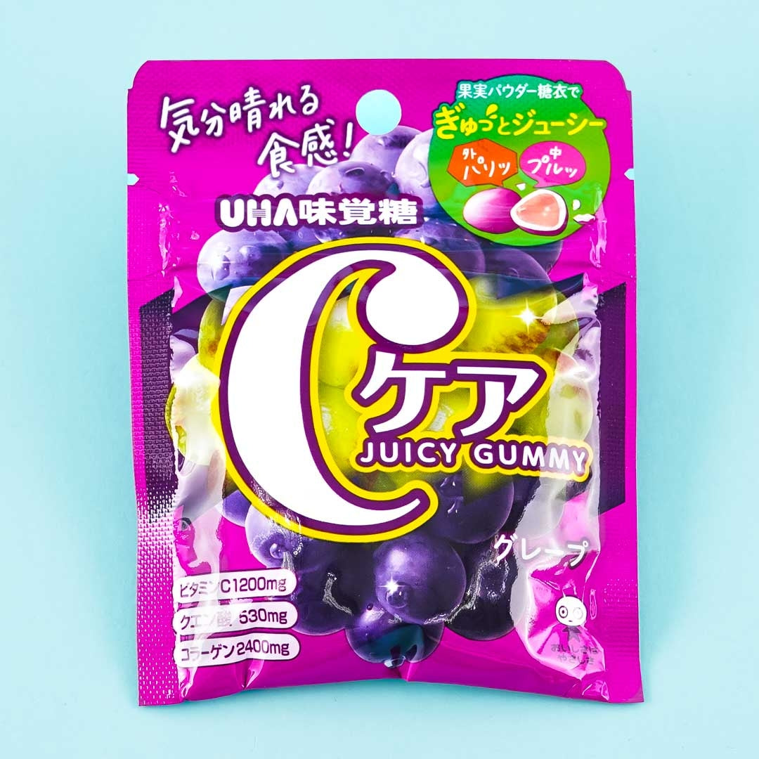 UHA Mikakuto C Care Grape Gummies – Japan Candy Store