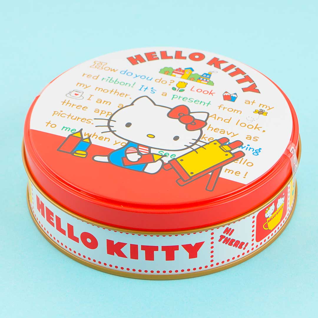 Hello Kitty Round Chocolate Tin Can – Japan Candy Store