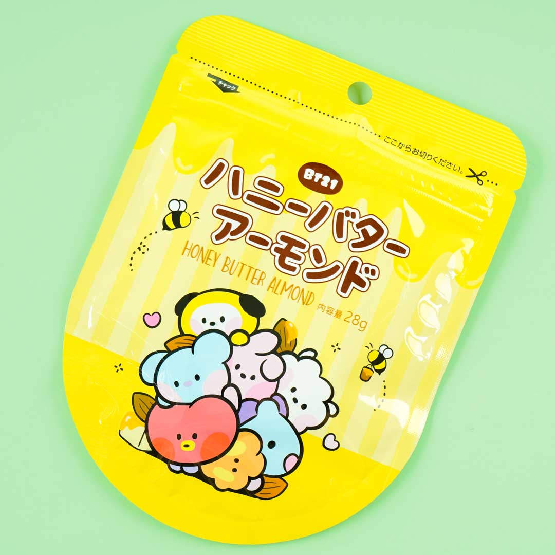 BT21 Minini Almond Snacks - Honey Butter – Japan Candy Store