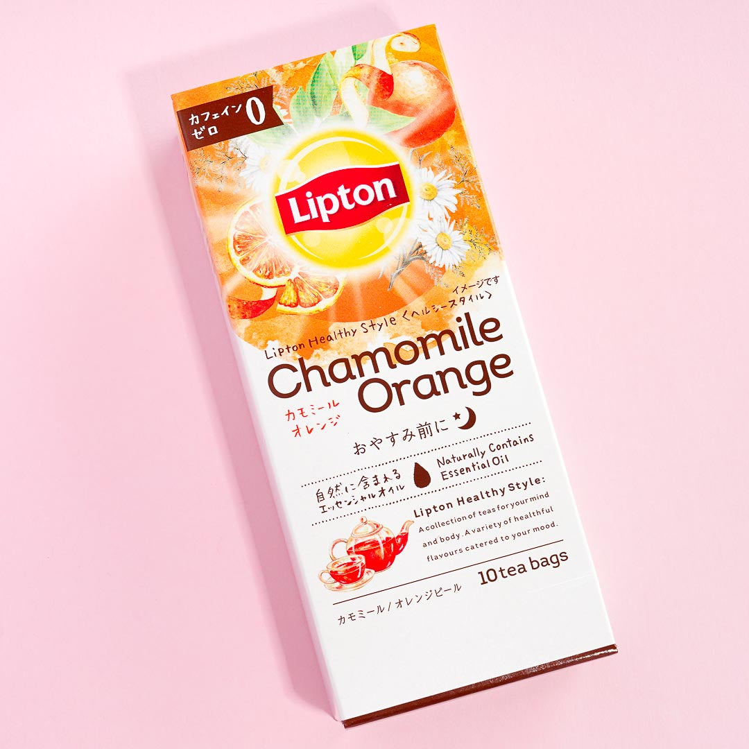 Lipton Tea Box - Chamomile Orange Tea – Japan Candy Store