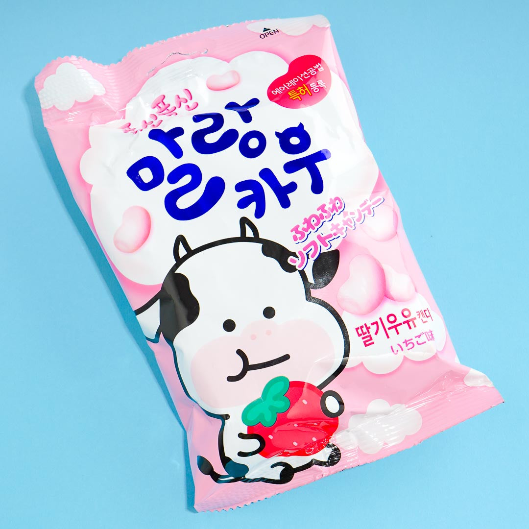 Lotte Malang Cow Soft Candy - Strawberry Milk – Japan Candy Store