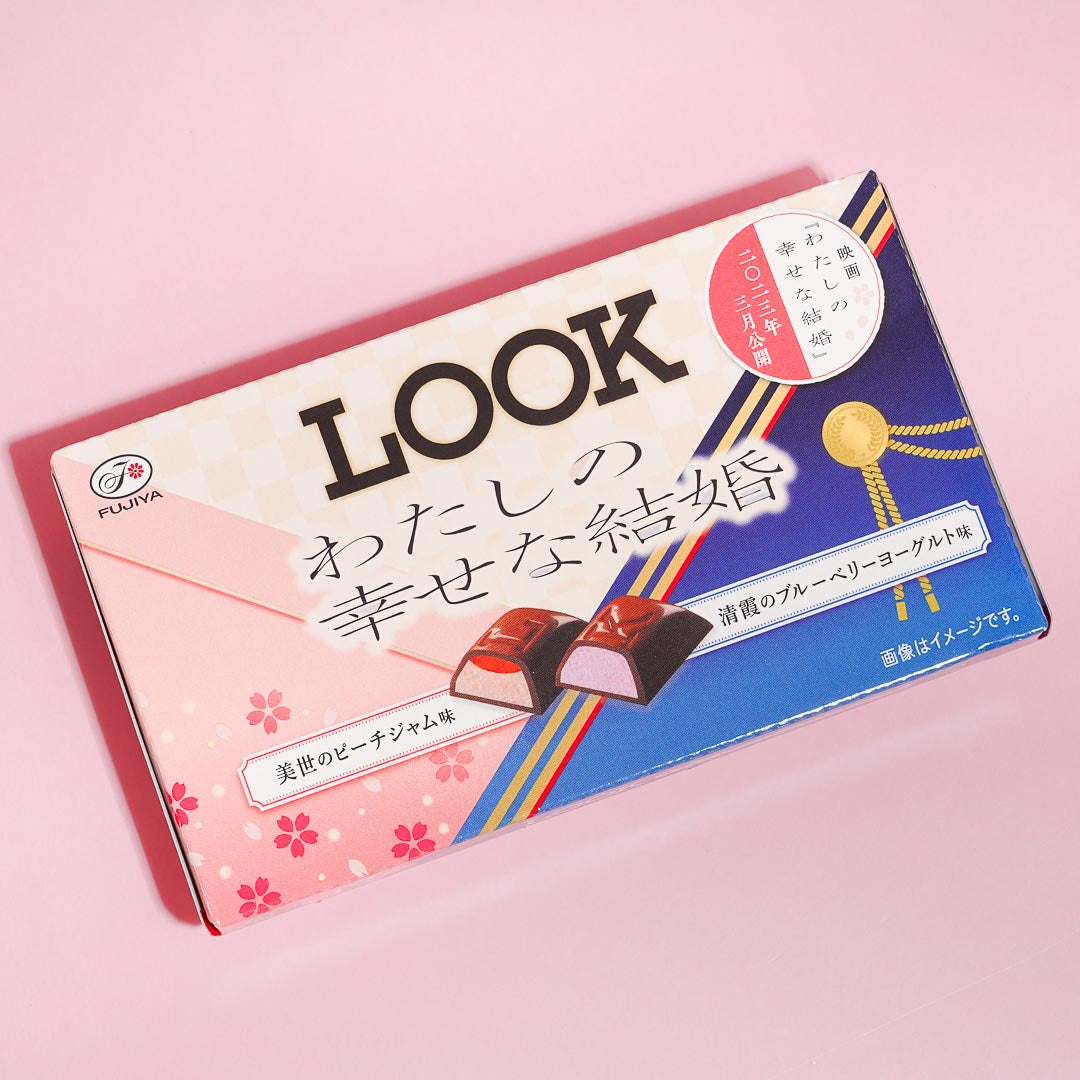 Look Chocolate - Peach Jam & Blueberry Yogurt – Japan Candy Store