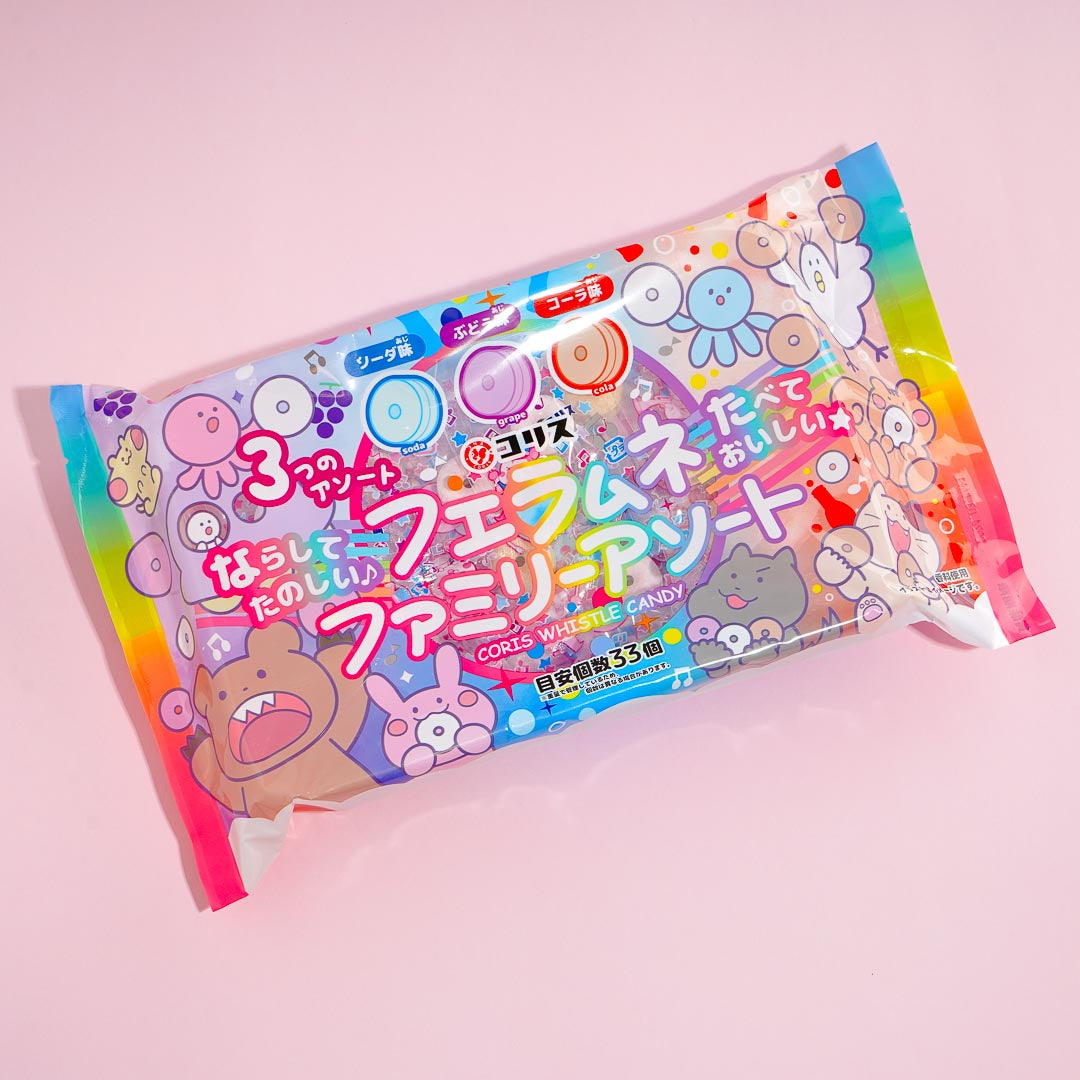 Coris Ramune Whistle Candy Pack - Assorted – Japan Candy Store