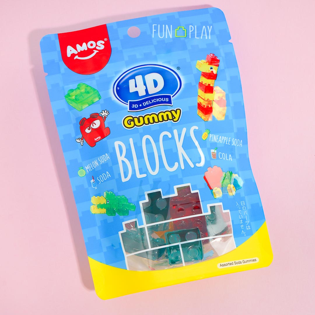 Amos 4D Gummy Building Blocks – Japan Candy Store