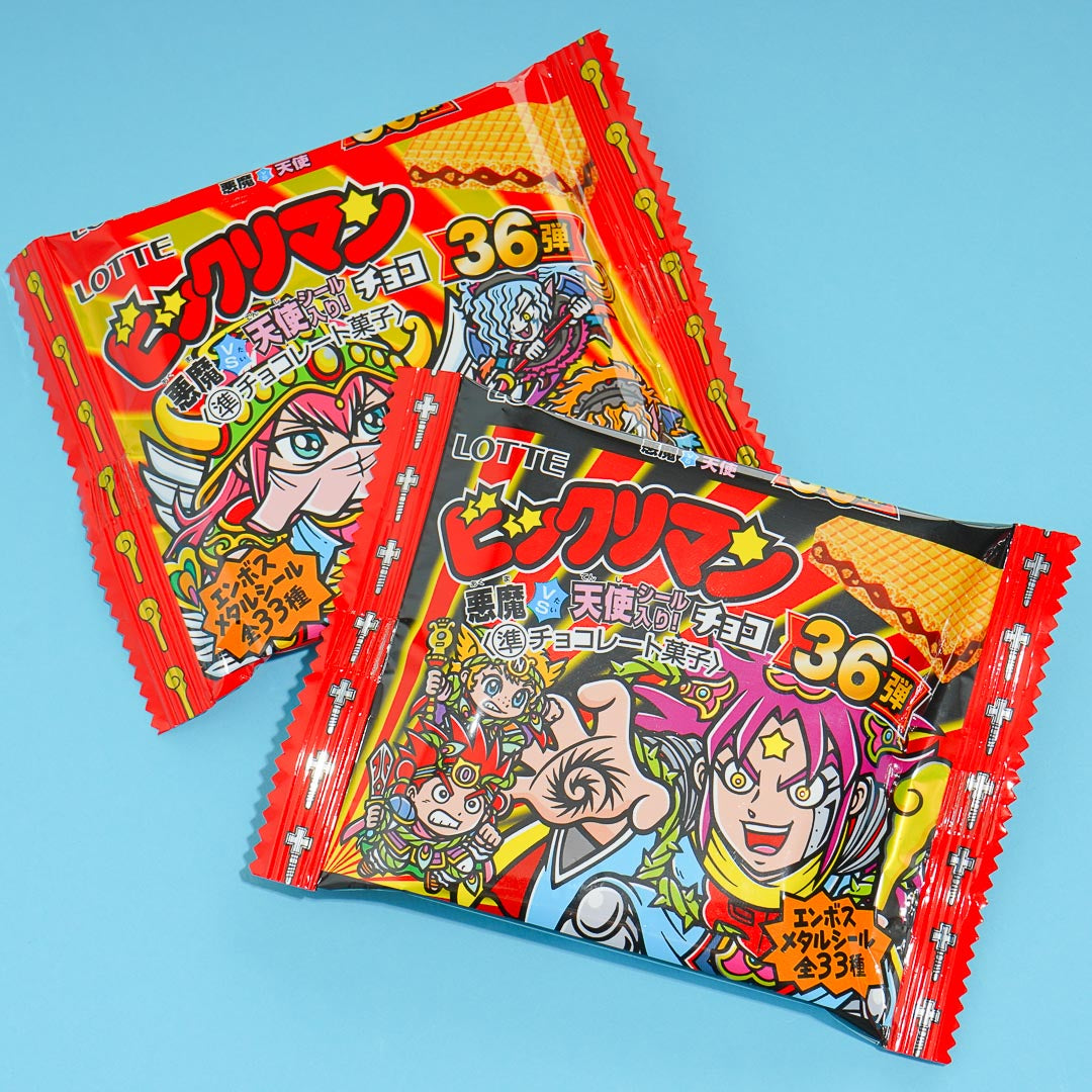 Bikkuriman Devil vs Angel Choco Wafer Series 36 With Sticker – Japan ...