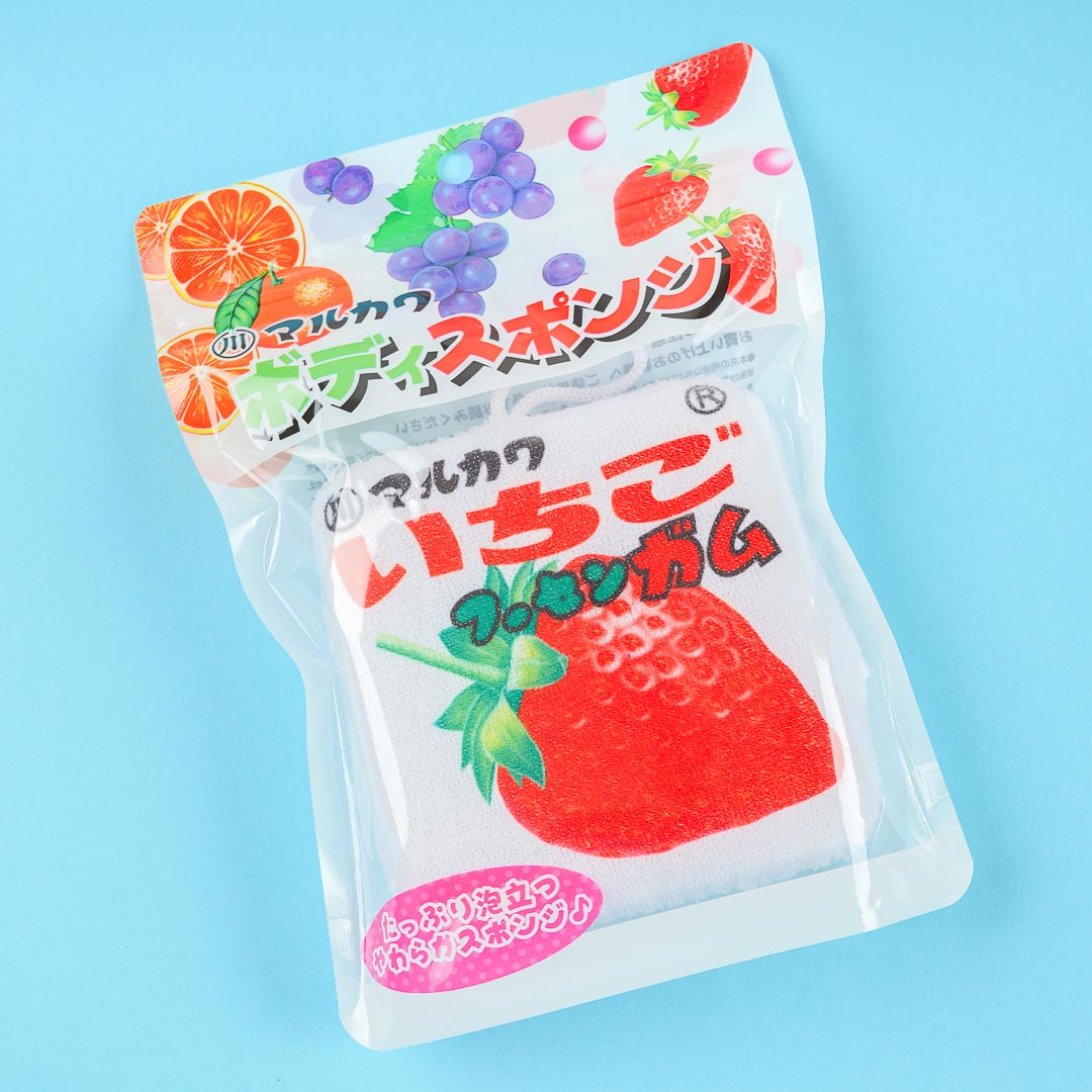 Marukawa Bubble Gum Body Sponge - Strawberry – Japan Candy Store