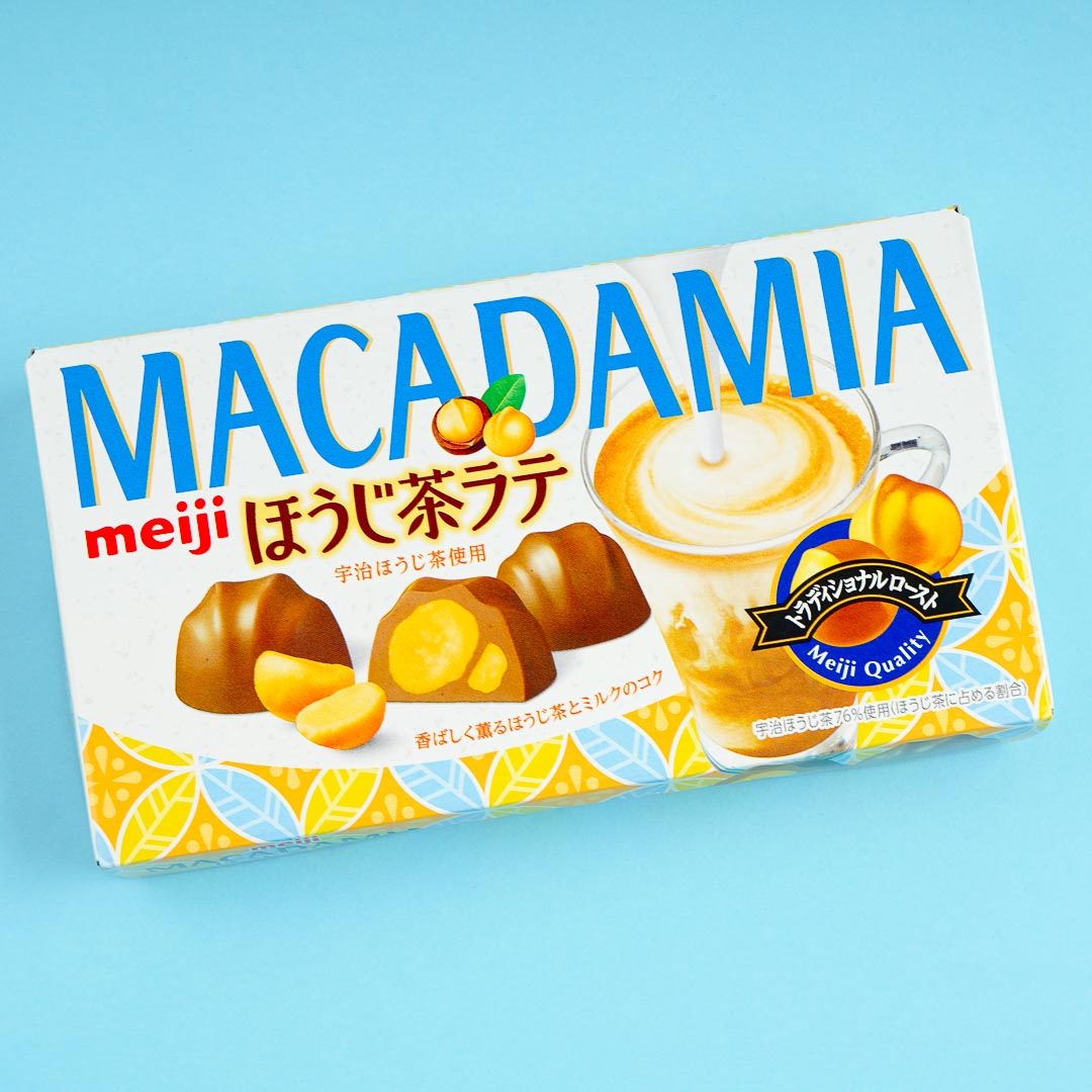 Meiji Macadamia Hojicha Latte Chocolate – Japan Candy Store