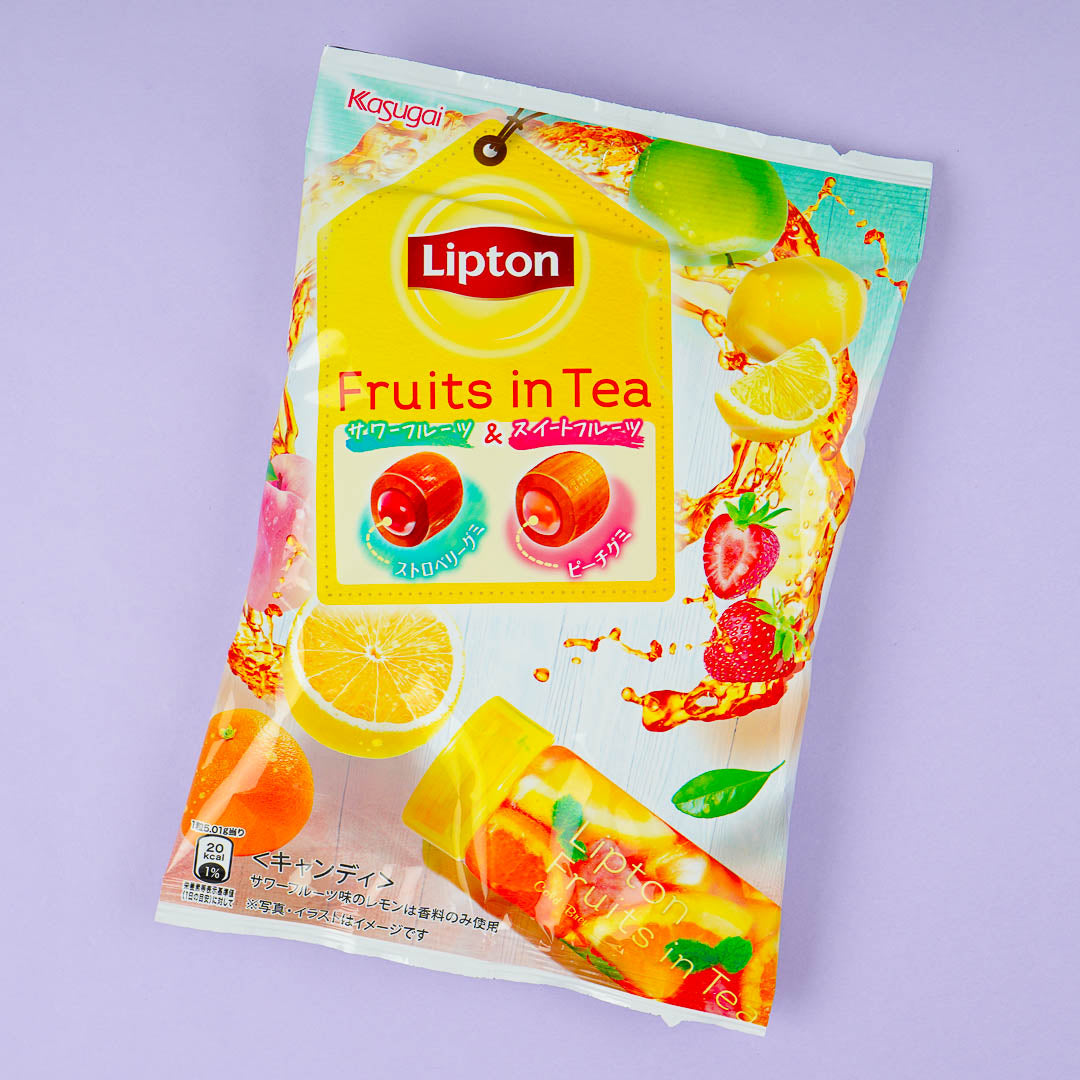 Kasugai x Lipton Fruit Candy - Fruits In Tea – Japan Candy Store
