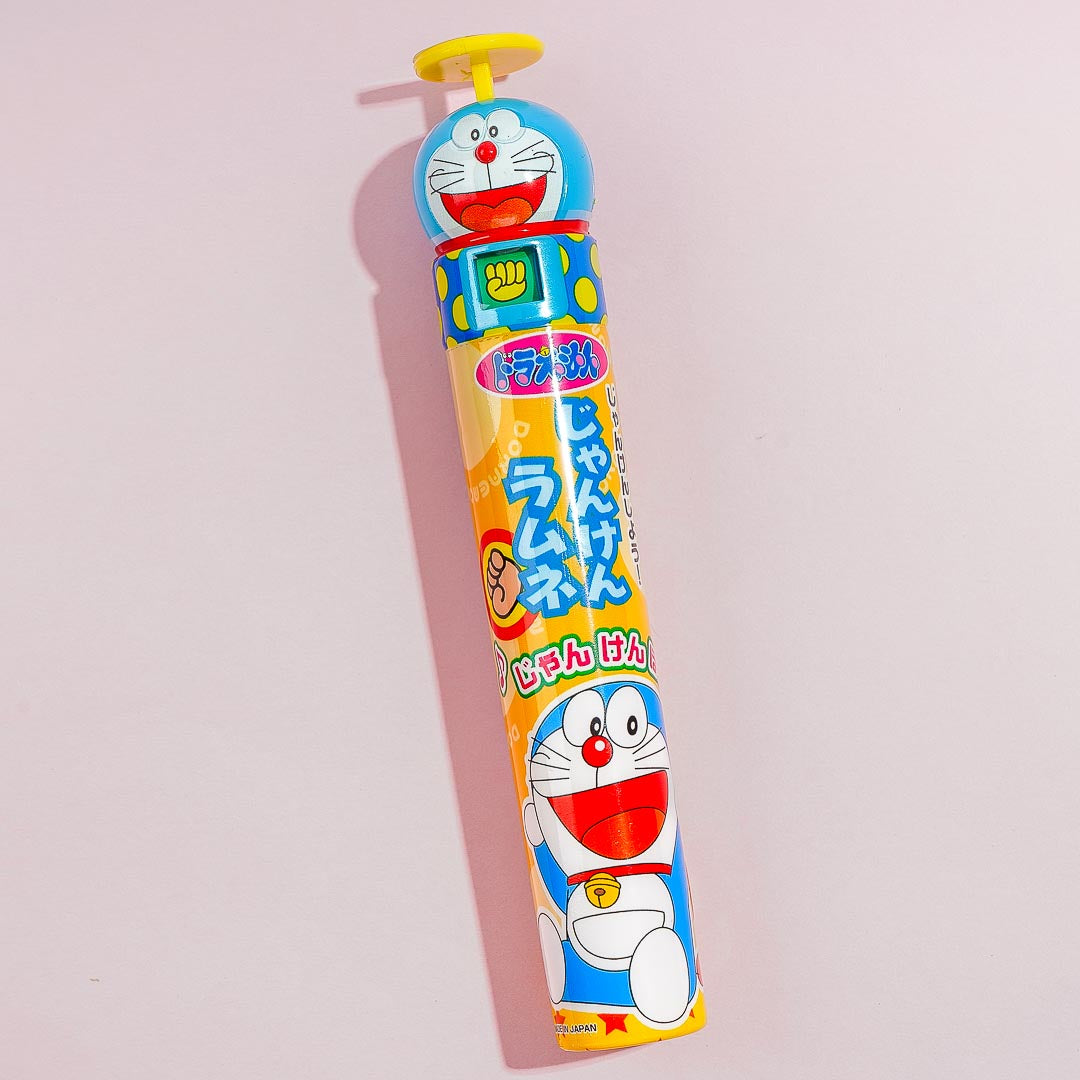 Doraemon Rock-Paper-Scissors Ramune Candy Tube – Japan Candy Store