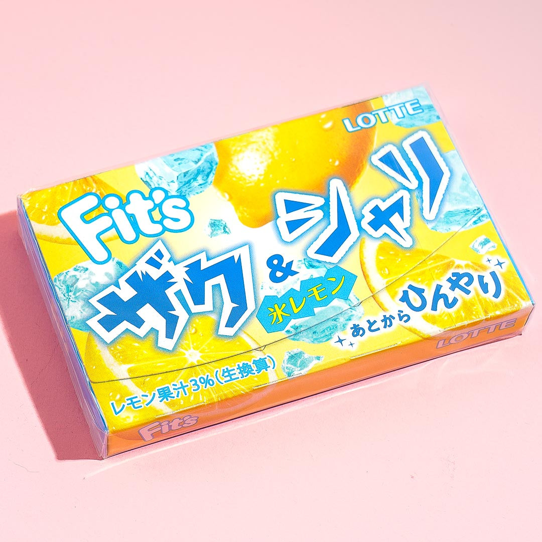 Lotte Fit's Gum - Icy Lemon – Japan Candy Store