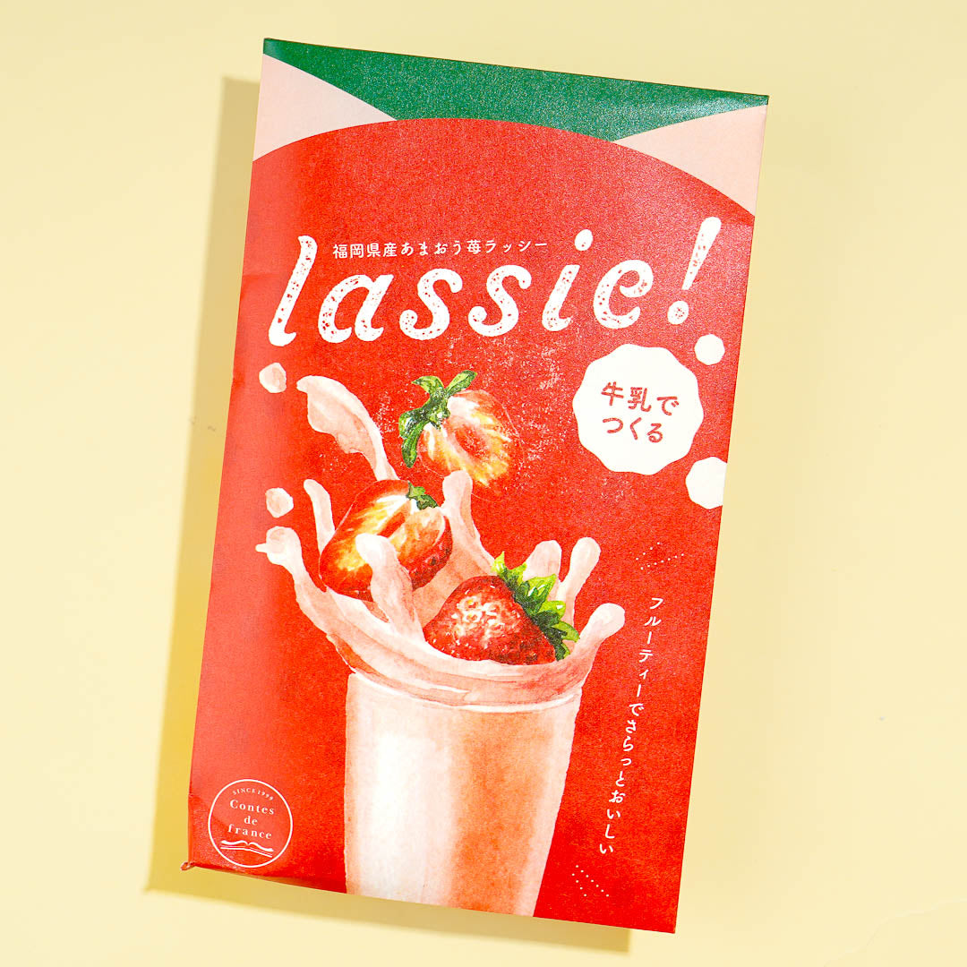 Lassi Powdered Drink Mix - Amaou Strawberry – Japan Candy Store