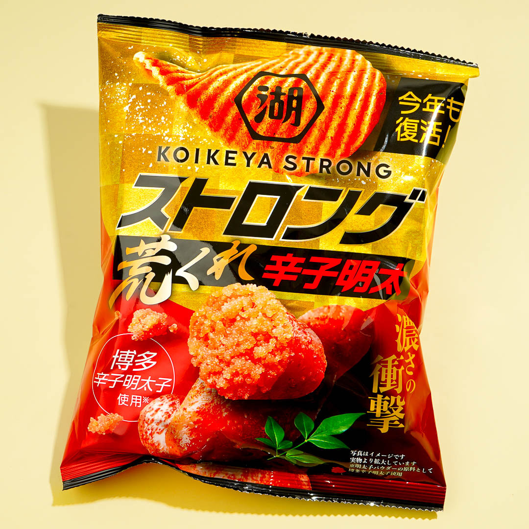 Koikeya Strong Potato Chips - Spicy Cod Roe – Japan Candy Store