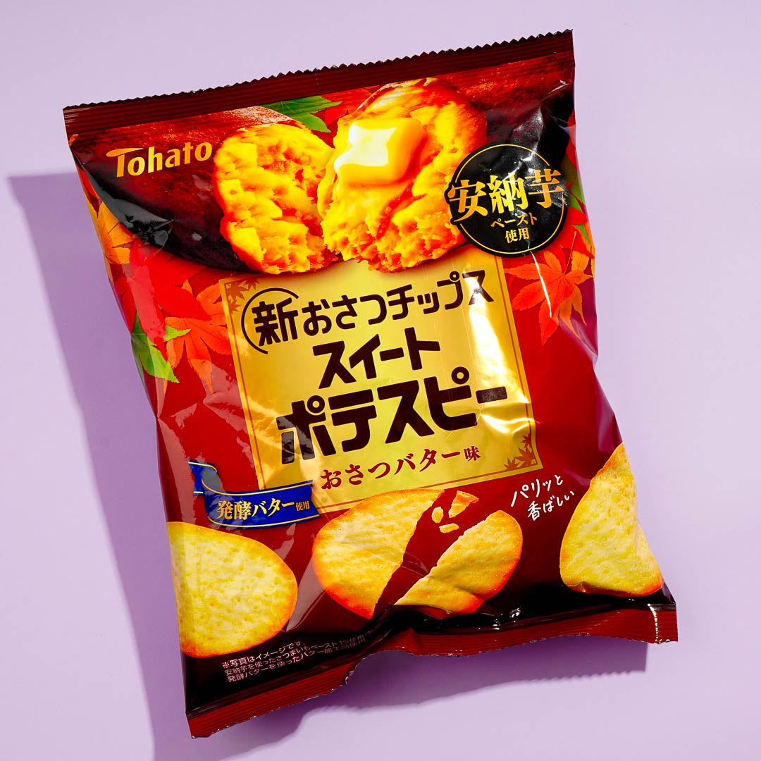 Tohato Sweet Potato Chips - Osatsu Butter – Japan Candy Store