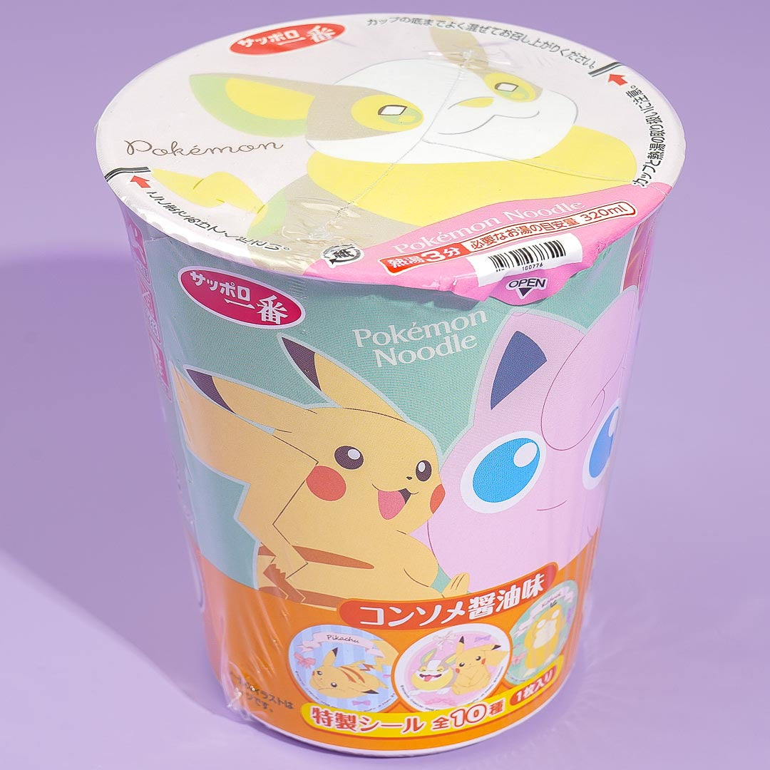Pokemon Instant Ramen Noodles - Consomme Soy Sauce – Japan Candy Store