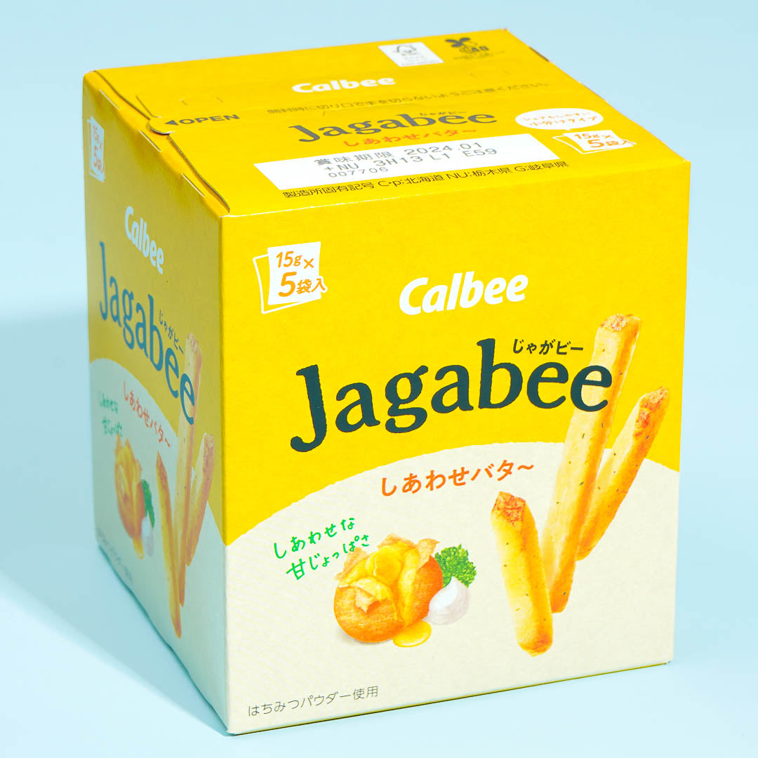Jagabee Potato Snack Box - Butter – Japan Candy Store