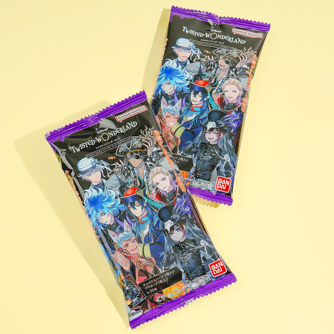 Twisted Wonderland Twin Wafer Pack With Collectible Card – Japan Candy ...