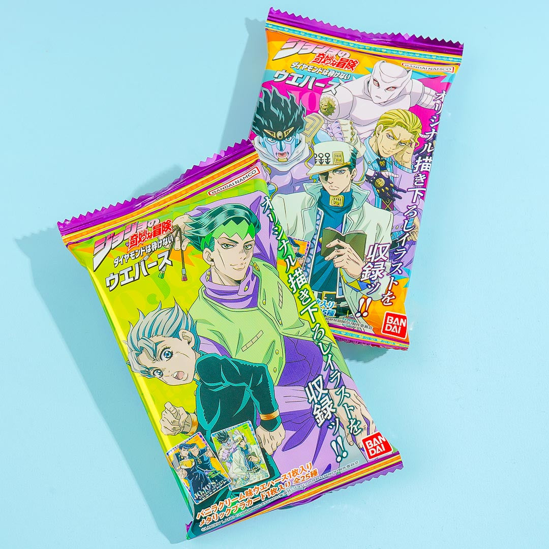JoJo's Bizarre Adventure Wafer With Card – Japan Candy Store