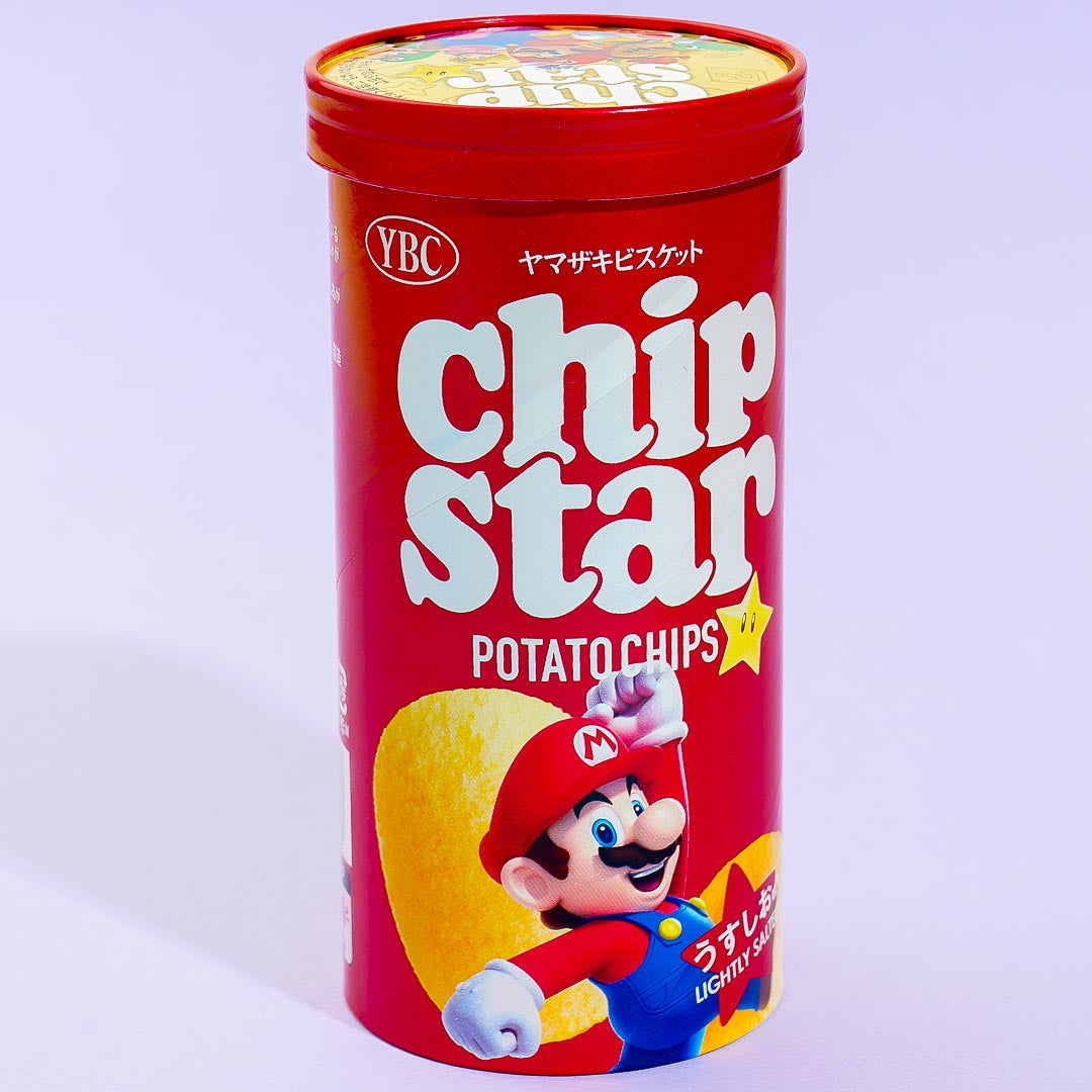 Super Mario Chip Star Potato Chips - Lightly Salted – Japan Candy Store