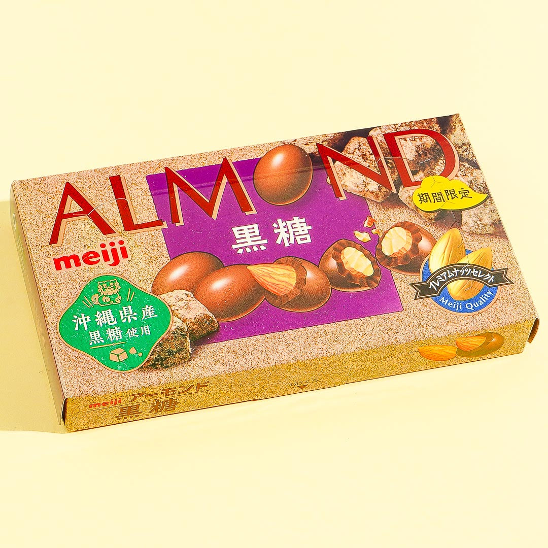 Meiji Almond Chocolate - Brown Sugar – Japan Candy Store