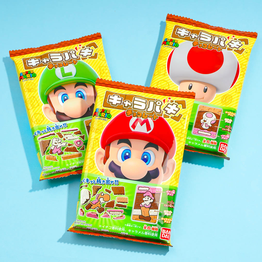 Super Mario Charapaki Chocolate Bar – Japan Candy Store