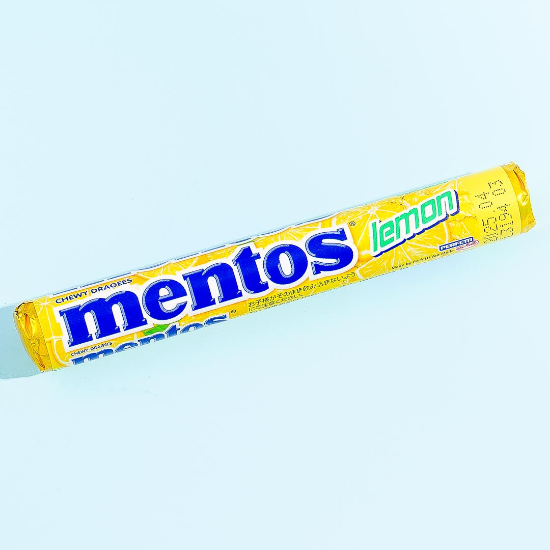 Mentos Chewy Candy - Lemon – Japan Candy Store