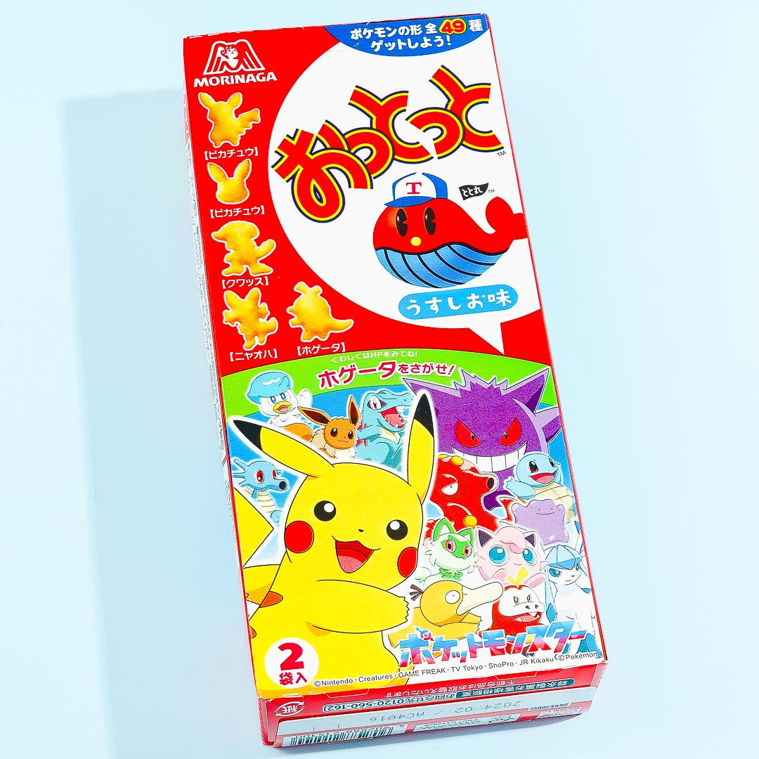 Pokemon Ottotto Crackers - Lightly Salted – Japan Candy Store
