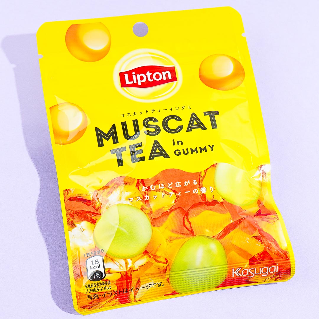 Kasugai x Lipton Muscat Tea in Gummy – Japan Candy Store