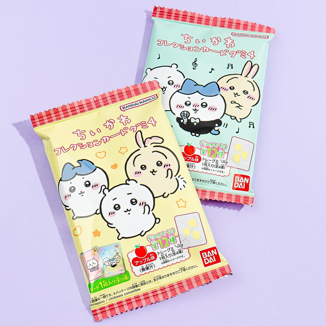Chiikawa Collection Card 4 With Gummy – Japan Candy Store