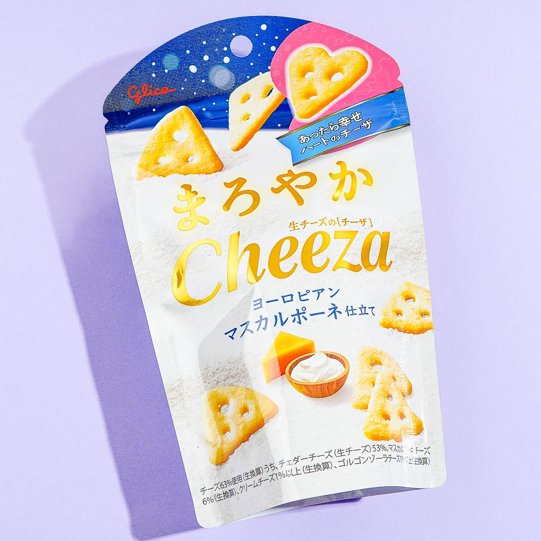 Glico Cheeza Mascarpone Cheese Crackers – Japan Candy Store