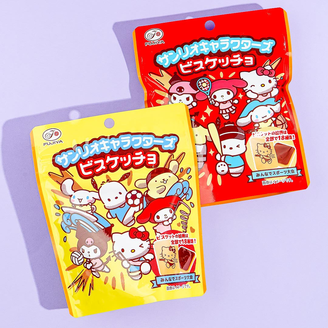 Fujiya x Sanrio Characters Bisukecho Chocolate Biscuits – Japan Candy Store