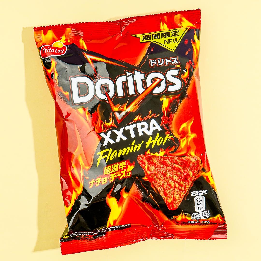 Frito-Lay Doritos XXTRA Flamin' Hot Tortilla Chips - Nacho Cheese ...