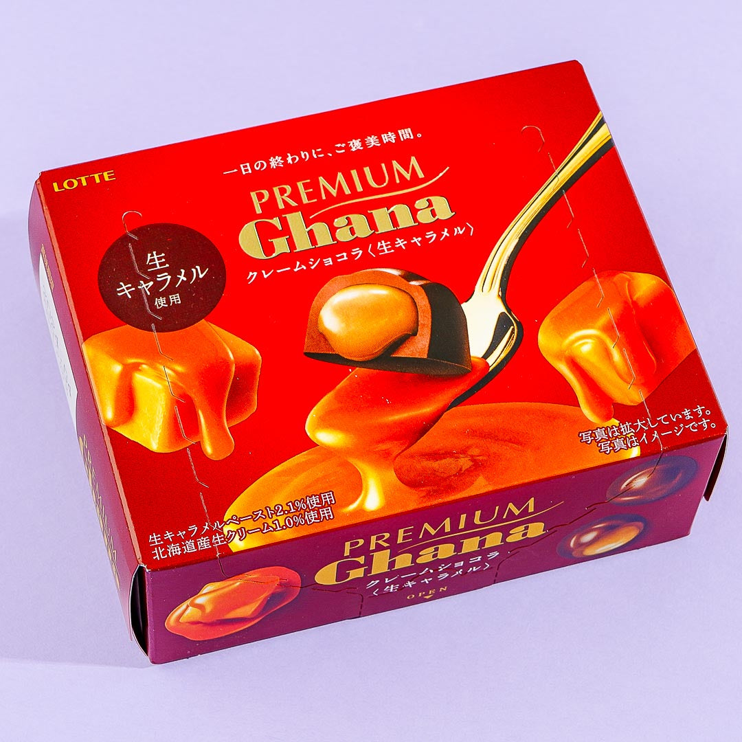 Lotte Premium Ghana Chocolate - Raw Caramel – Japan Candy Store