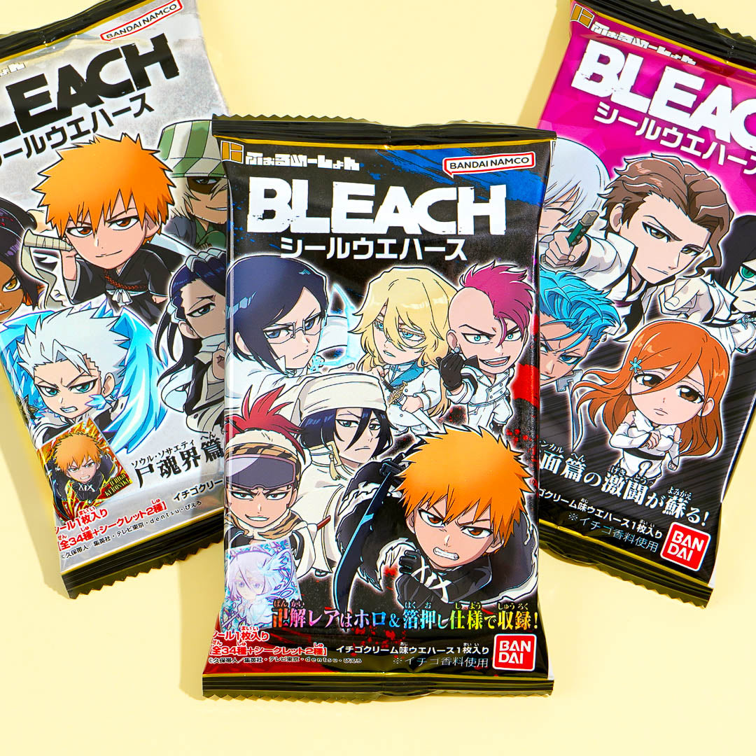 Bleach Niformation Strawberry Wafer With Sticker – Japan Candy Store