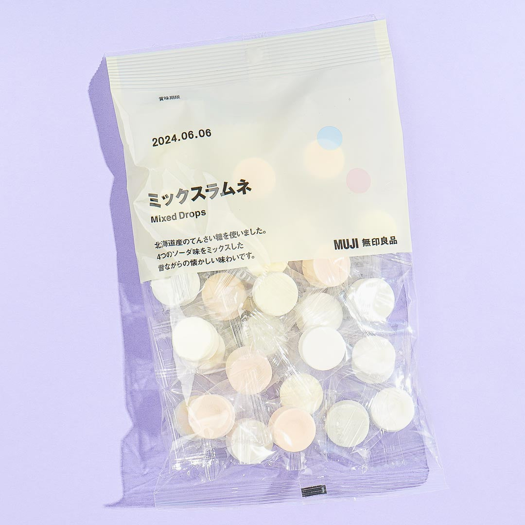 MUJI Mixed Drops Ramune Candy – Japan Candy Store