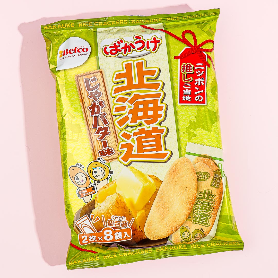 Kuriyama Beika Local Bakauke Rice Crackers - Hokkaido Butter Potato ...