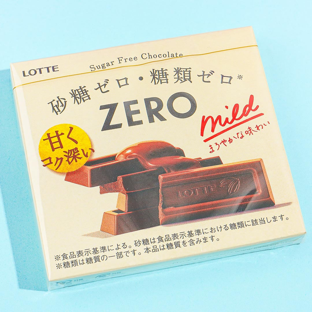 Lotte Zero Sugar Mild Chocolate – Japan Candy Store