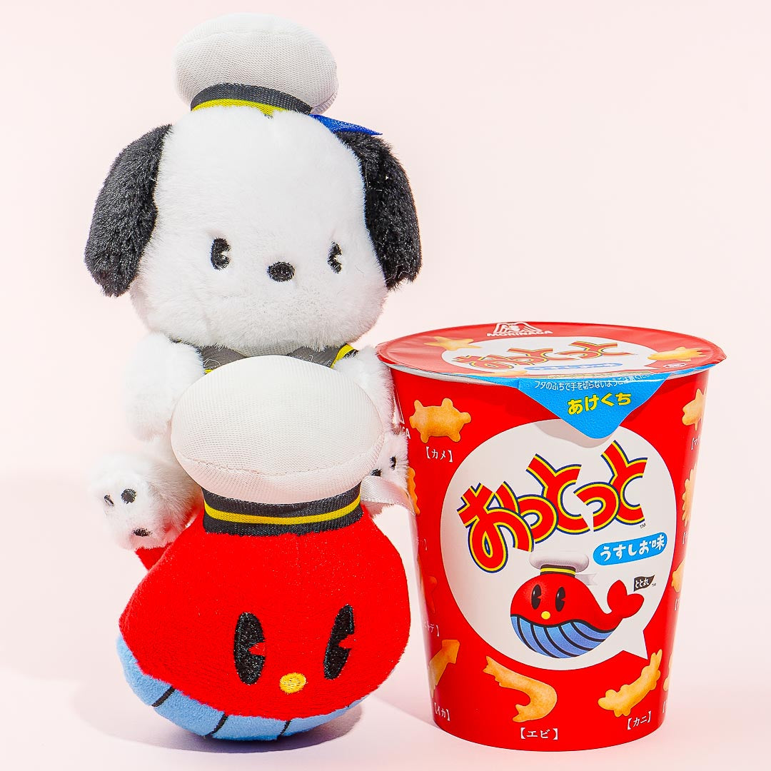 Ottotto x Sanrio Characters Plushie Charm & Crackers - Pochacco – Japan ...