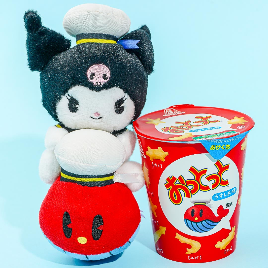 Ottotto x Sanrio Characters Plushie Charm & Crackers - Kuromi – Japan ...