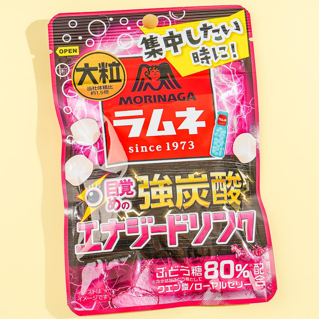 Morinaga Large Grain Ramune Candy - Strong Carbonated Energy Drink ...