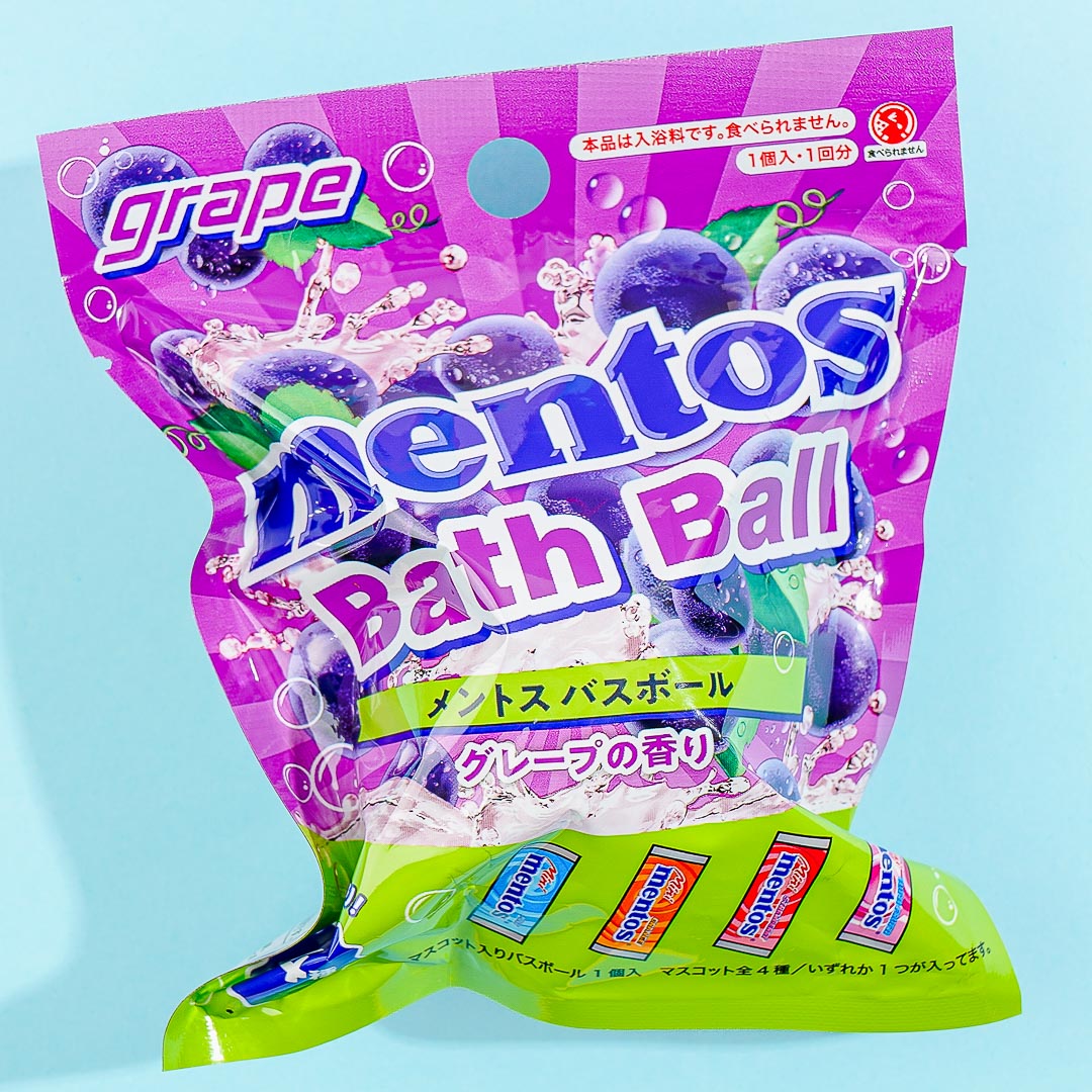 Mentos Bath Ball - Grape – Japan Candy Store