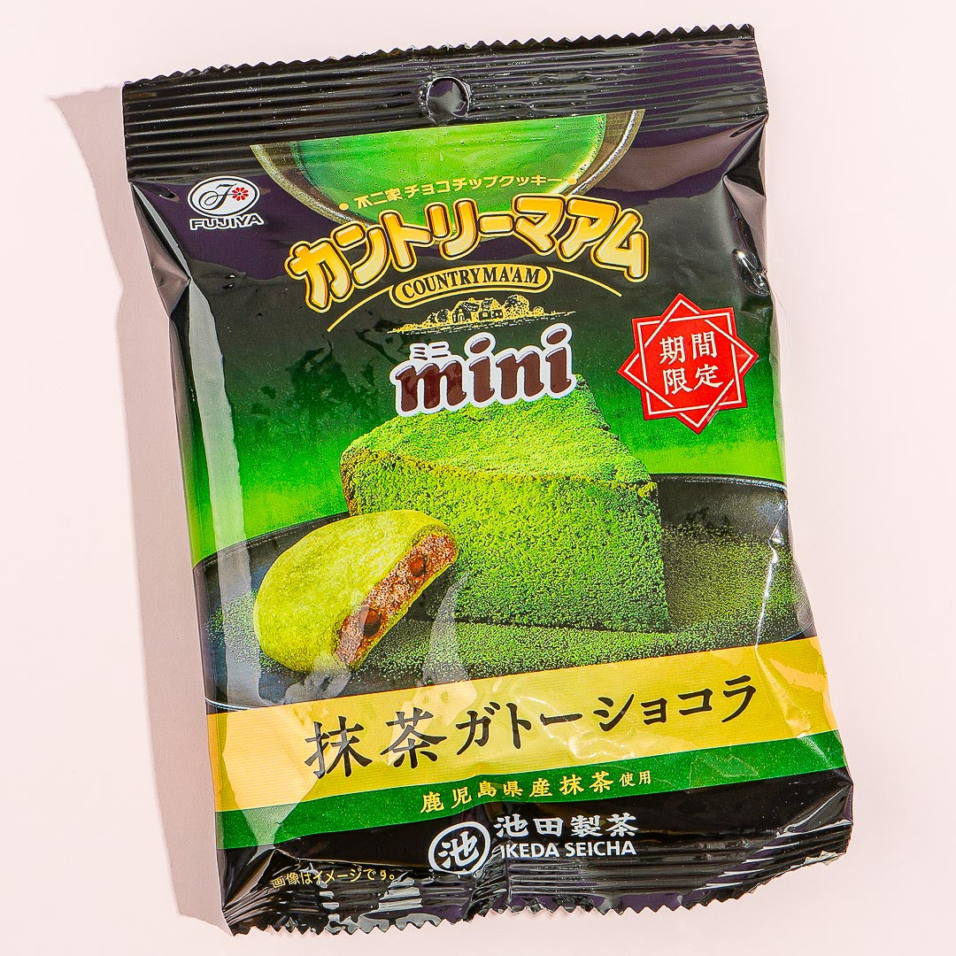 Country Ma'am Mini Cookies - Matcha Gateau Chocolat – Japan Candy Store
