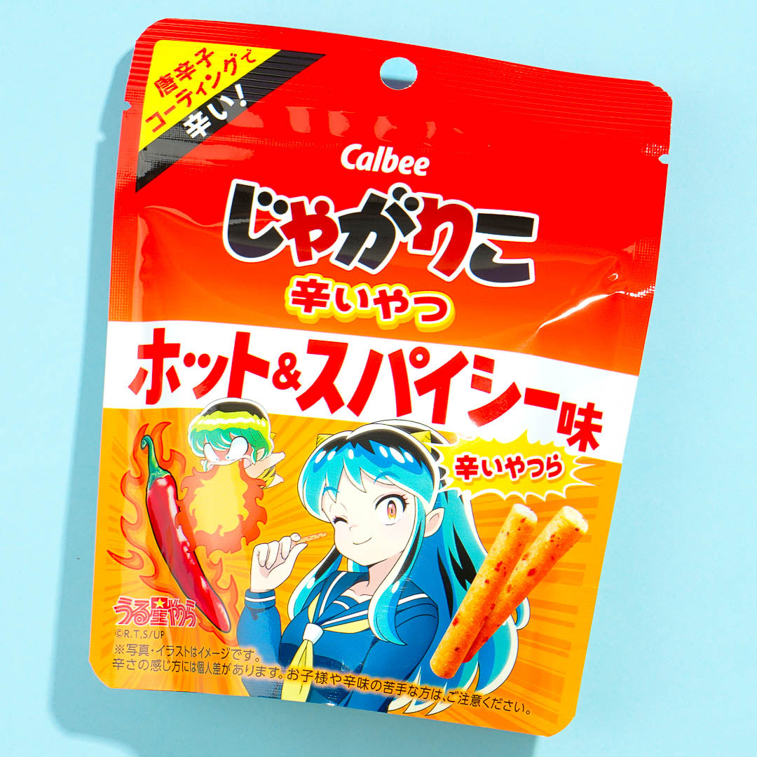 Jagariko Urusei Yatsura Potato Snacks - Hot & Spicy – Japan Candy Store