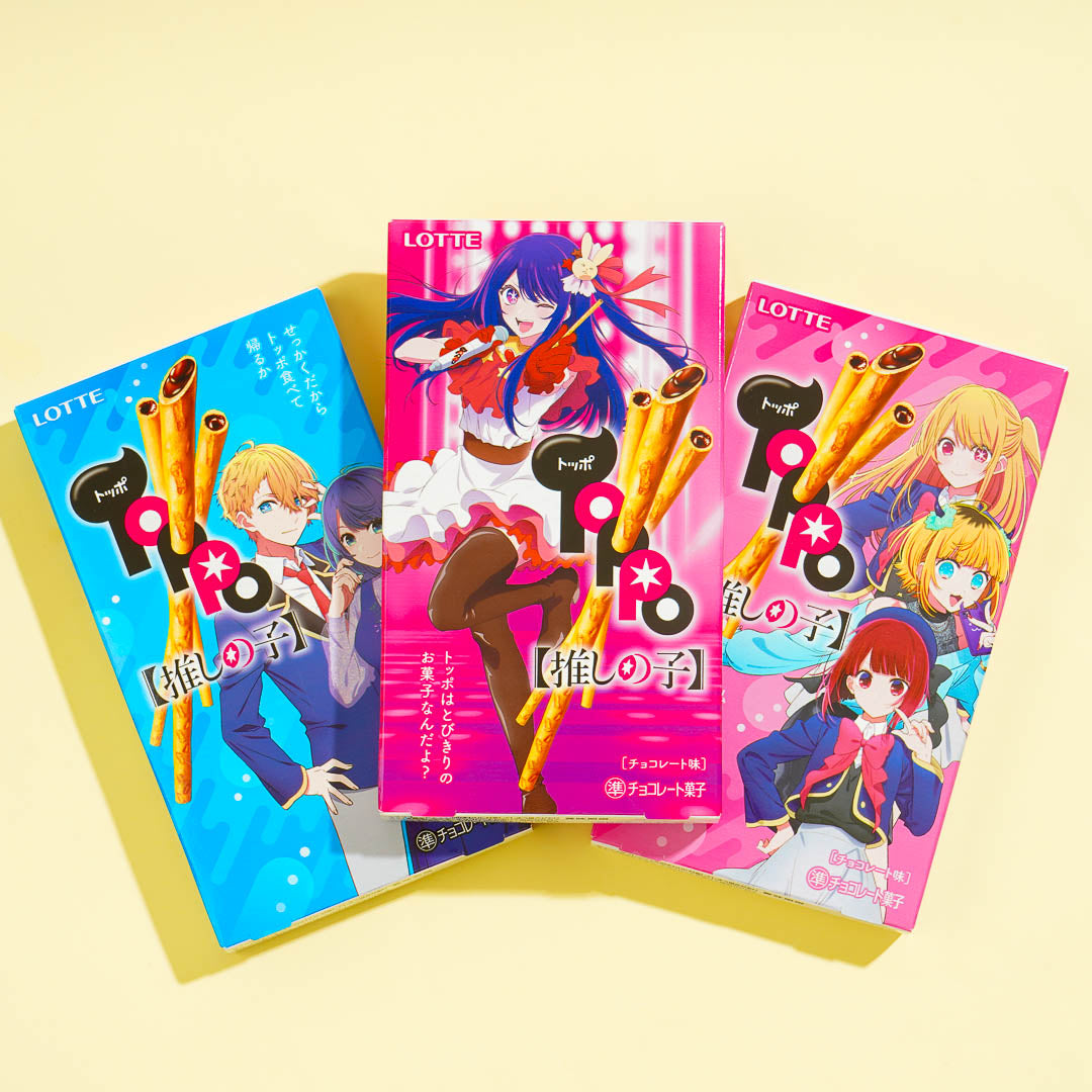 Oshi no Ko x Toppo Chocolate Biscuit Sticks – Japan Candy Store