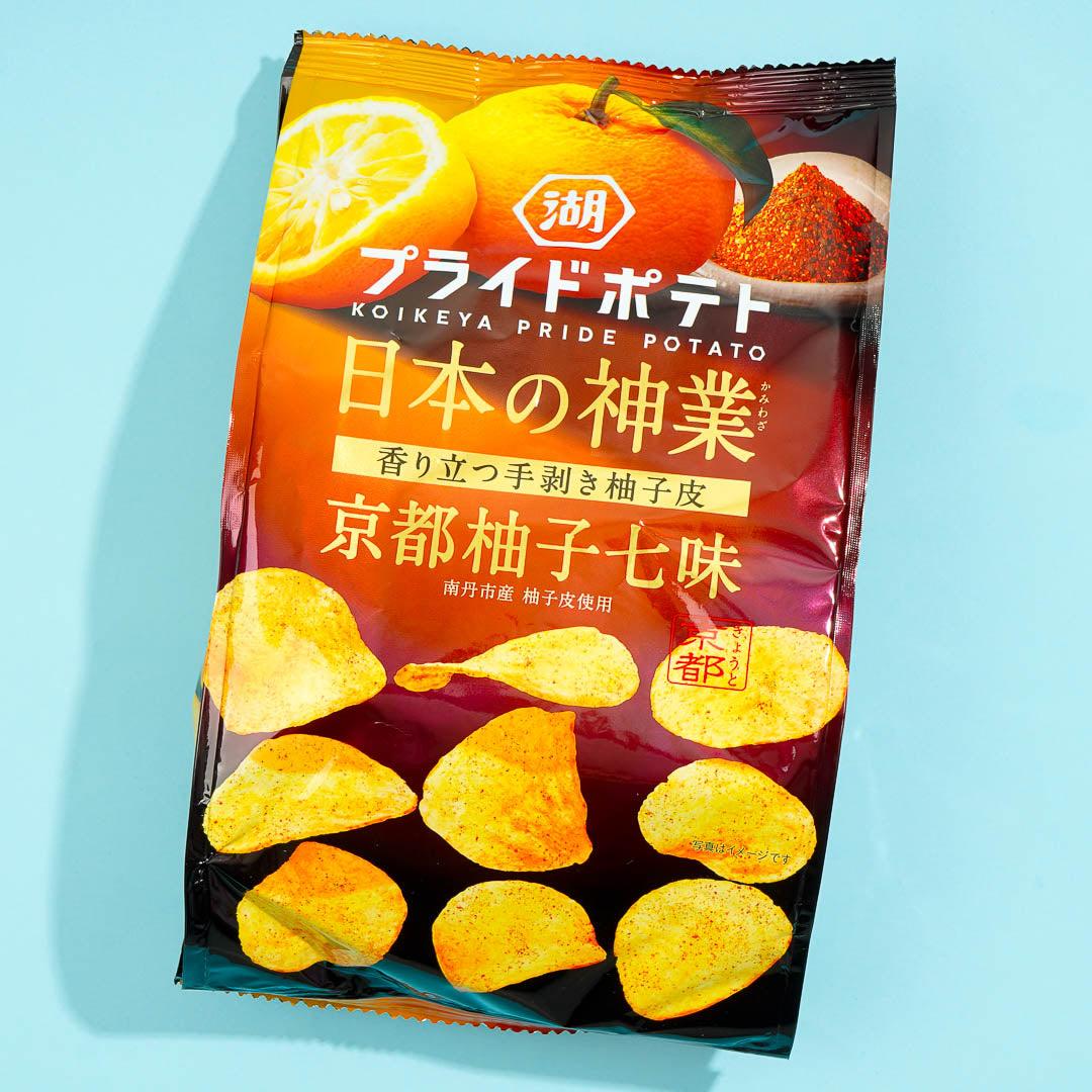 Koikeya Pride Potato Chips - Japanese Miracle Yuzu Shichimi – Japan ...