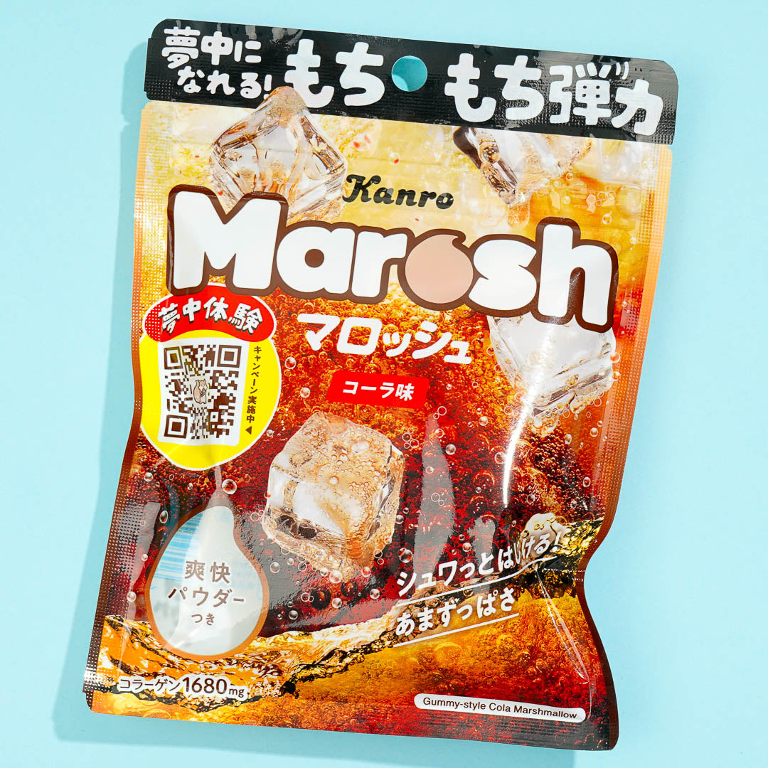 Kanro Marosh Marshmallows - Cola – Japan Candy Store