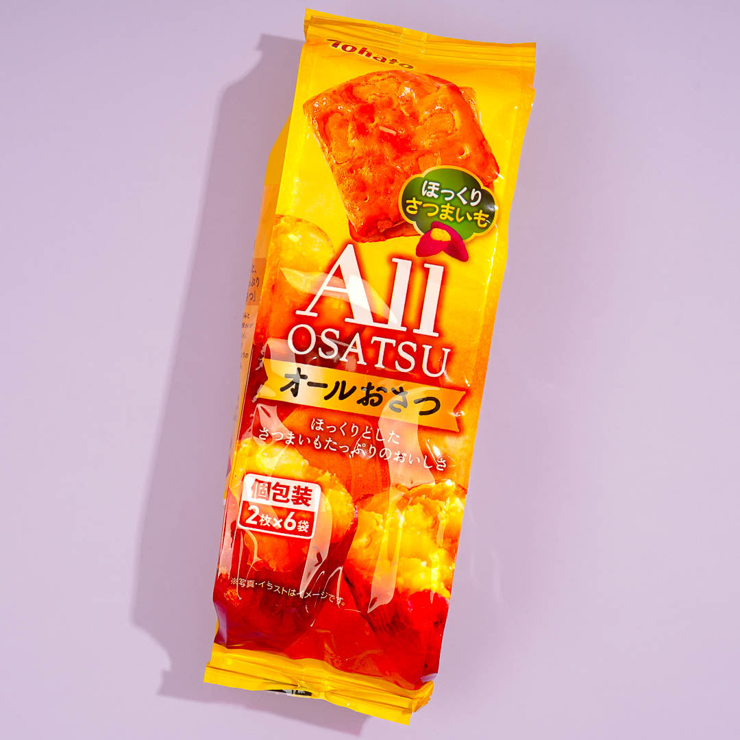 Tohato Sweet Potato Osatsu Crispy Pie Snacks – Japan Candy Store