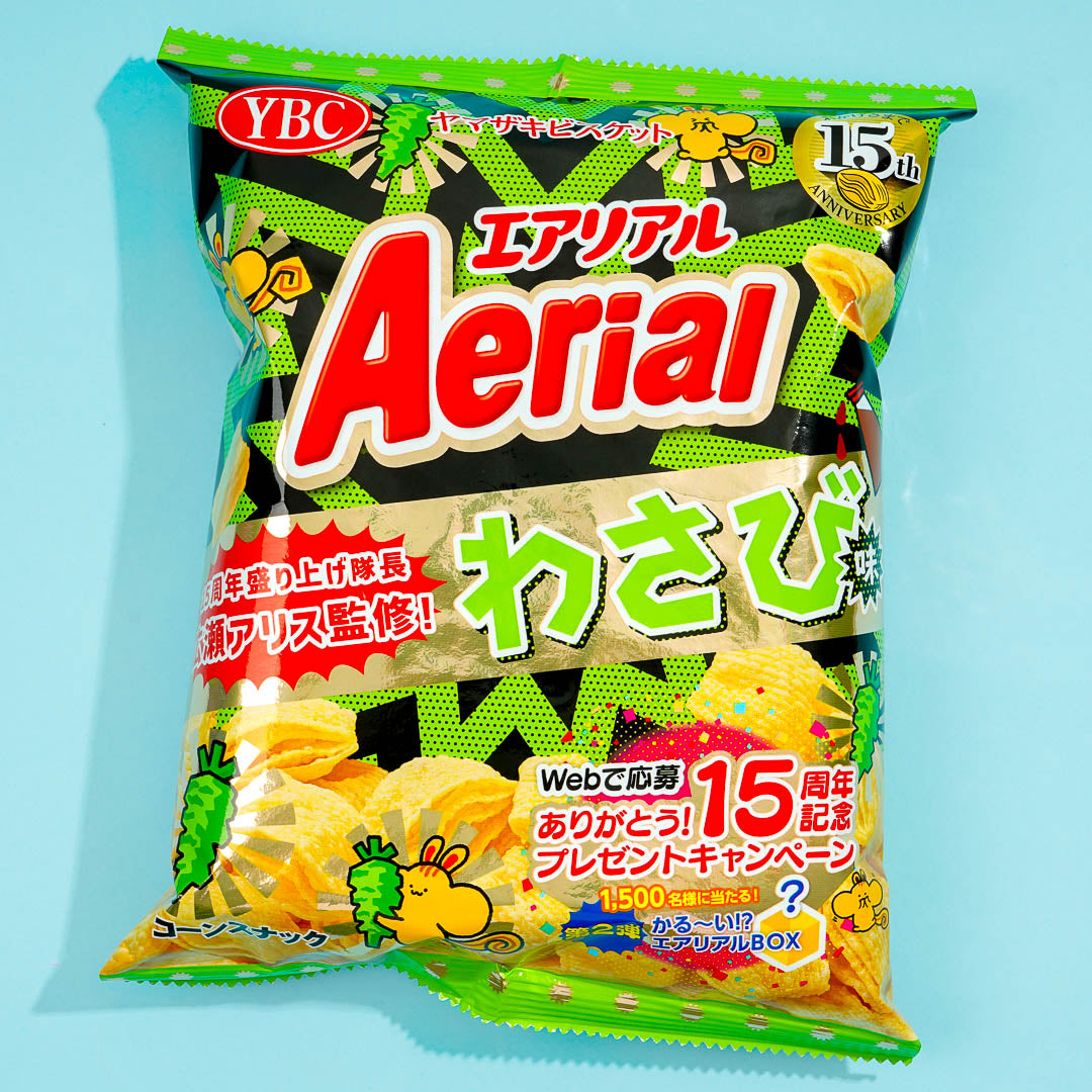 Aerial Corn Snacks - Wasabi – Japan Candy Store